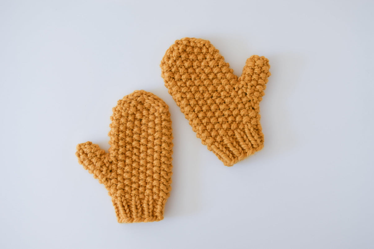 Seed Stitch MittensKnifty Knittings